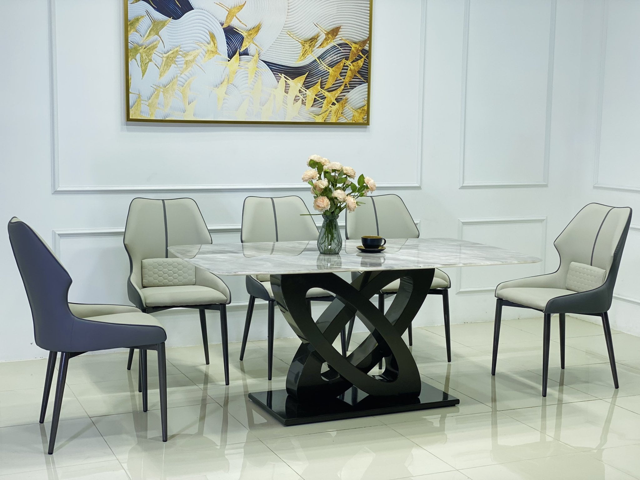 Bộ Bàn Ăn GD-45 - GocDecor